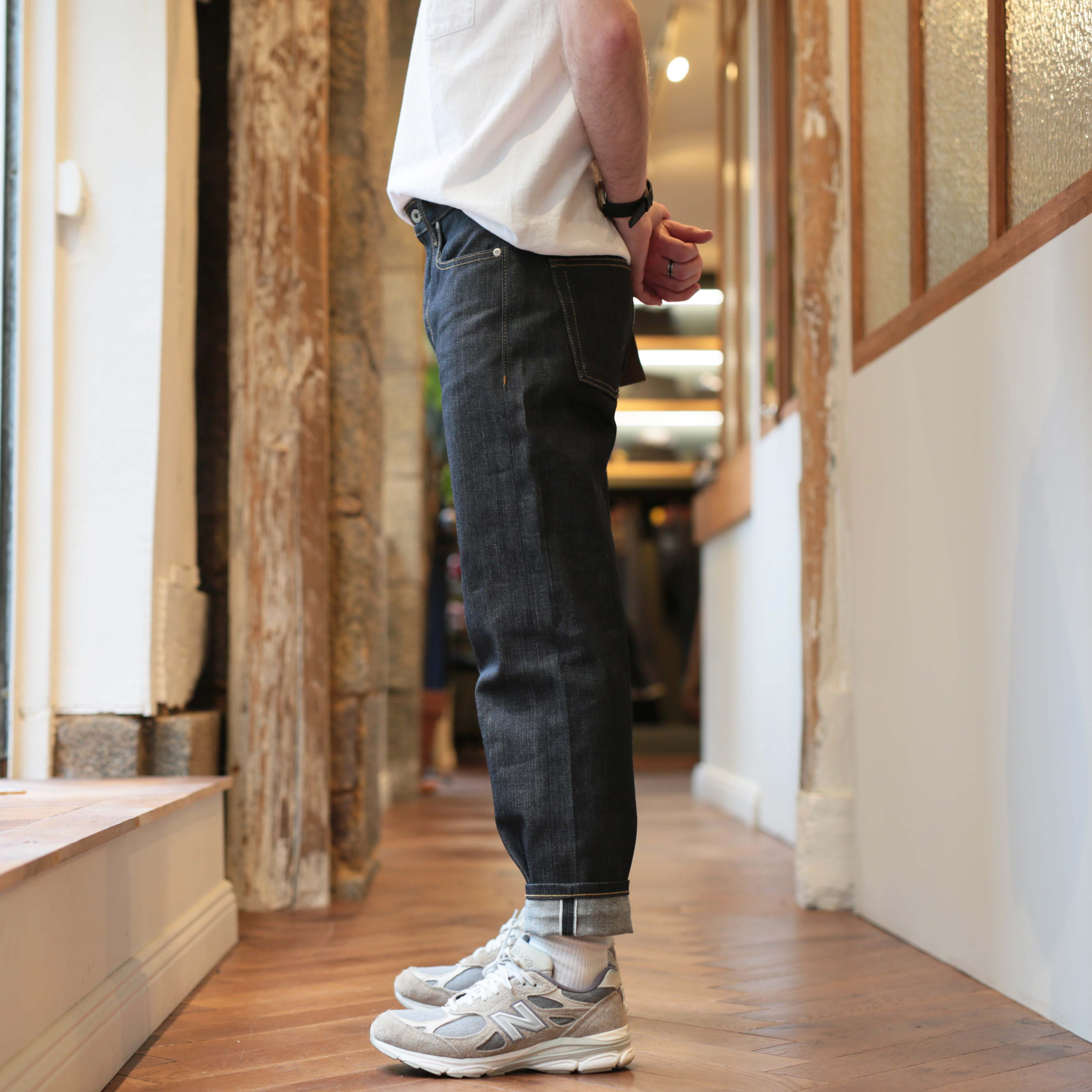 NAKED & FAMOUS / EasyGuy Dirty Fade Selvedge