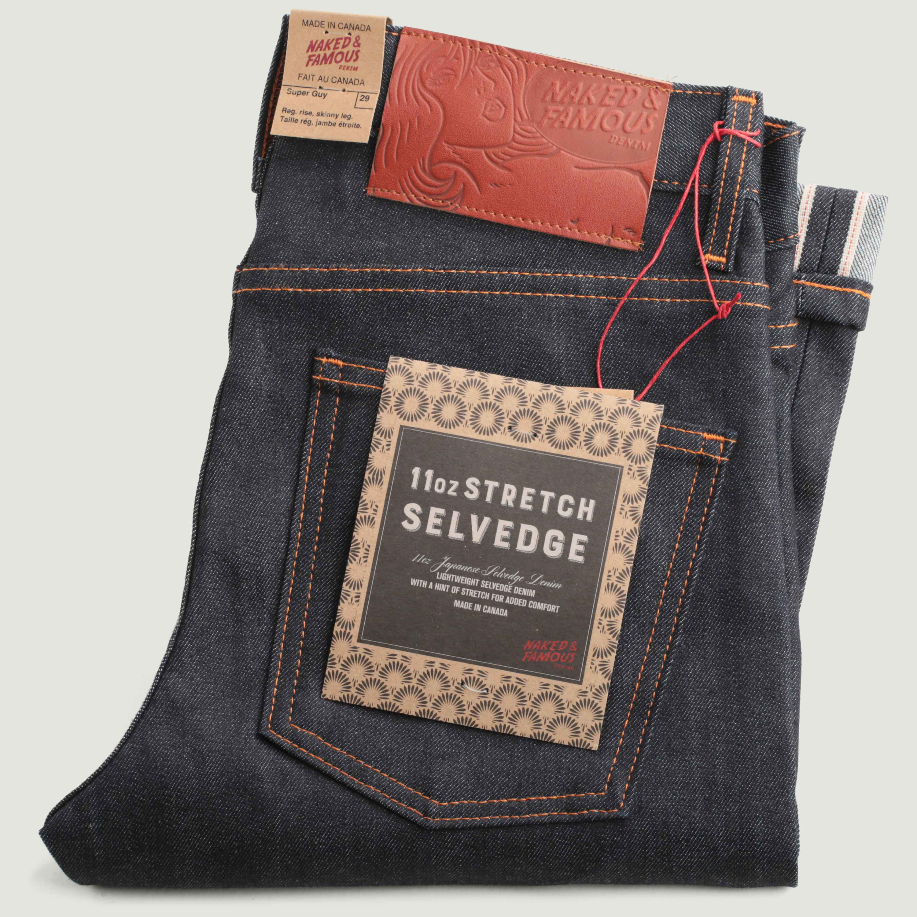 NAKED & FAMOUS / SuperGuy 11oz Stretch Selvedge