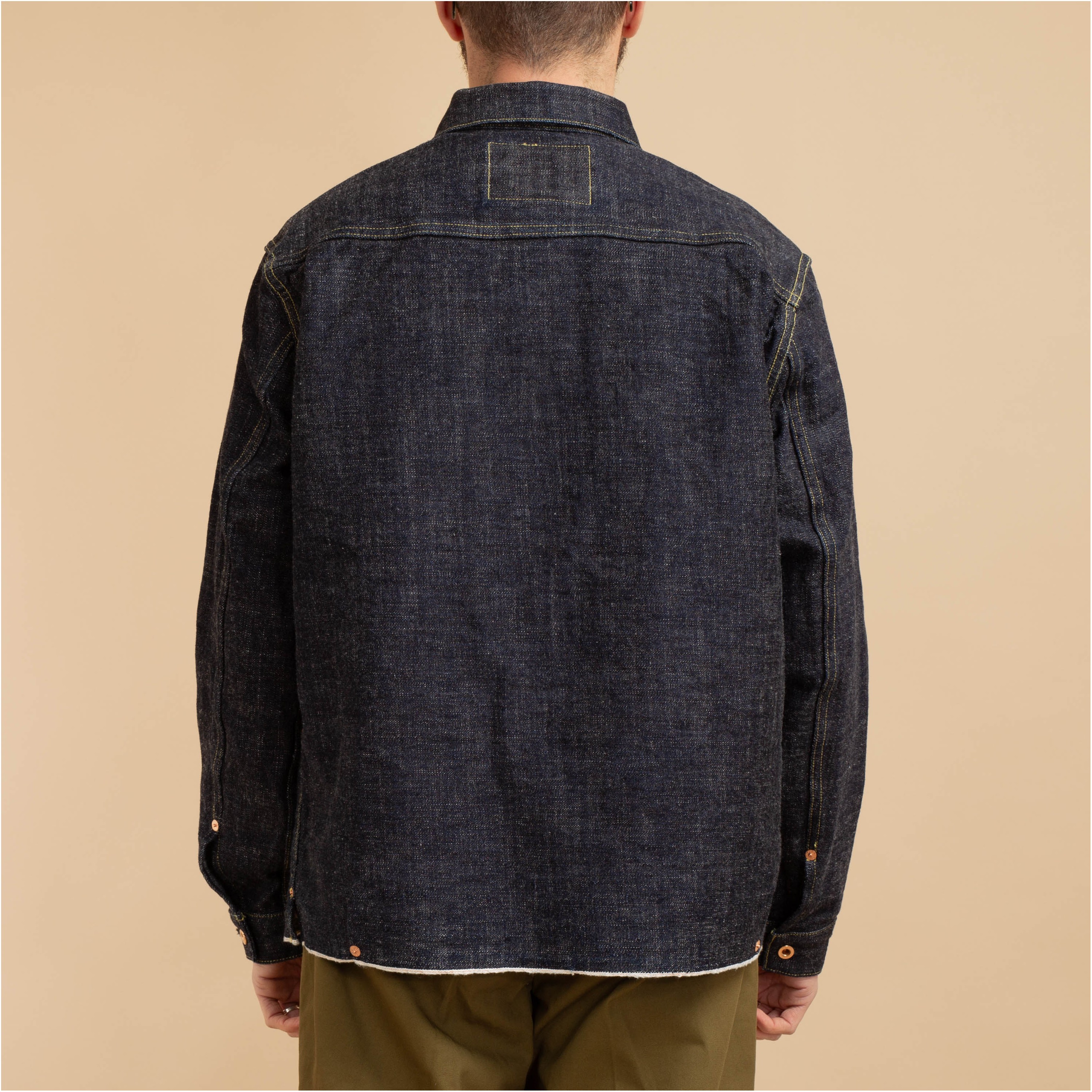 FOB FACTORY / G3 Denim Pull Over Jacket