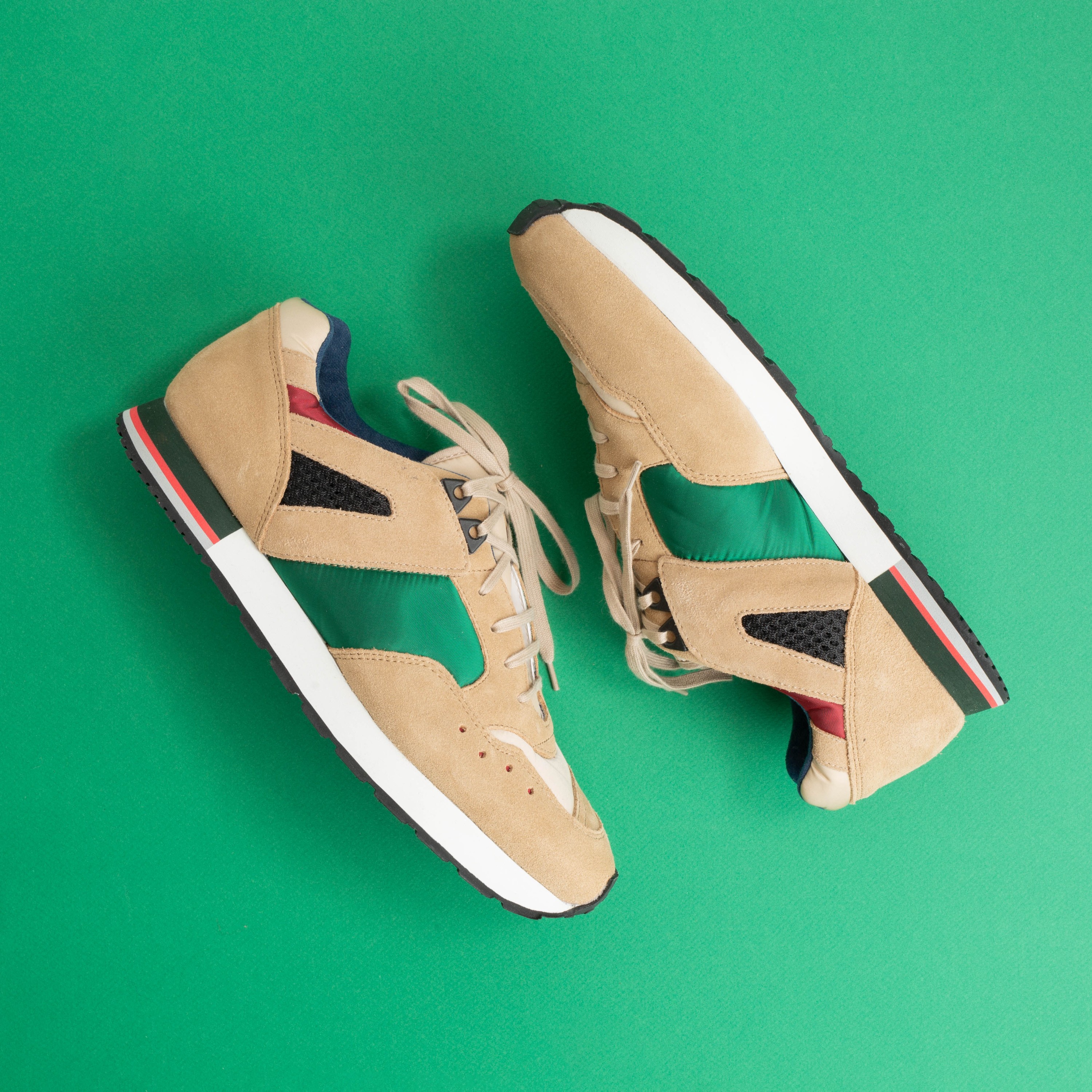 REPRODUCTION OF FOUND / French Military Trainer Green/Beige