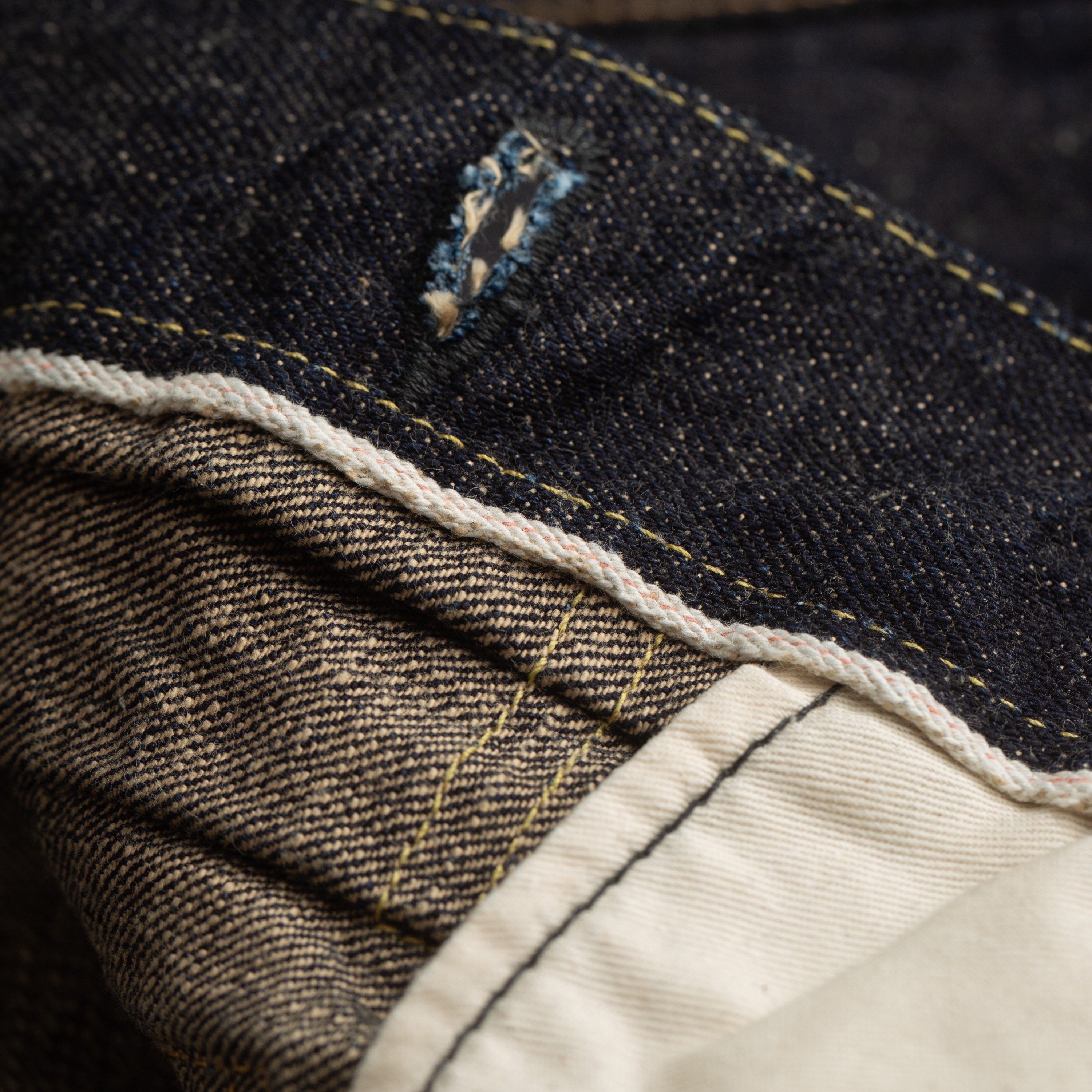 ONI DENIM / 02516P-14KBE 14oz Indigo x Beige Type II Jacket