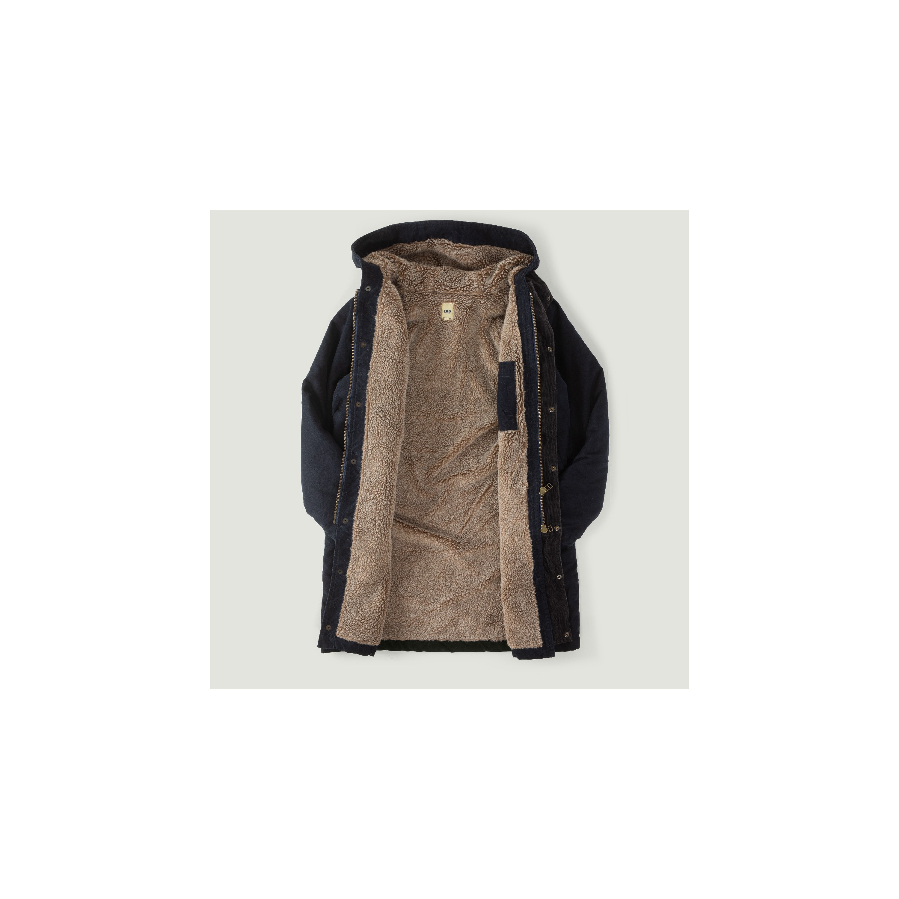 FOB FACTORY / F2450 Parka Moleskin Navy