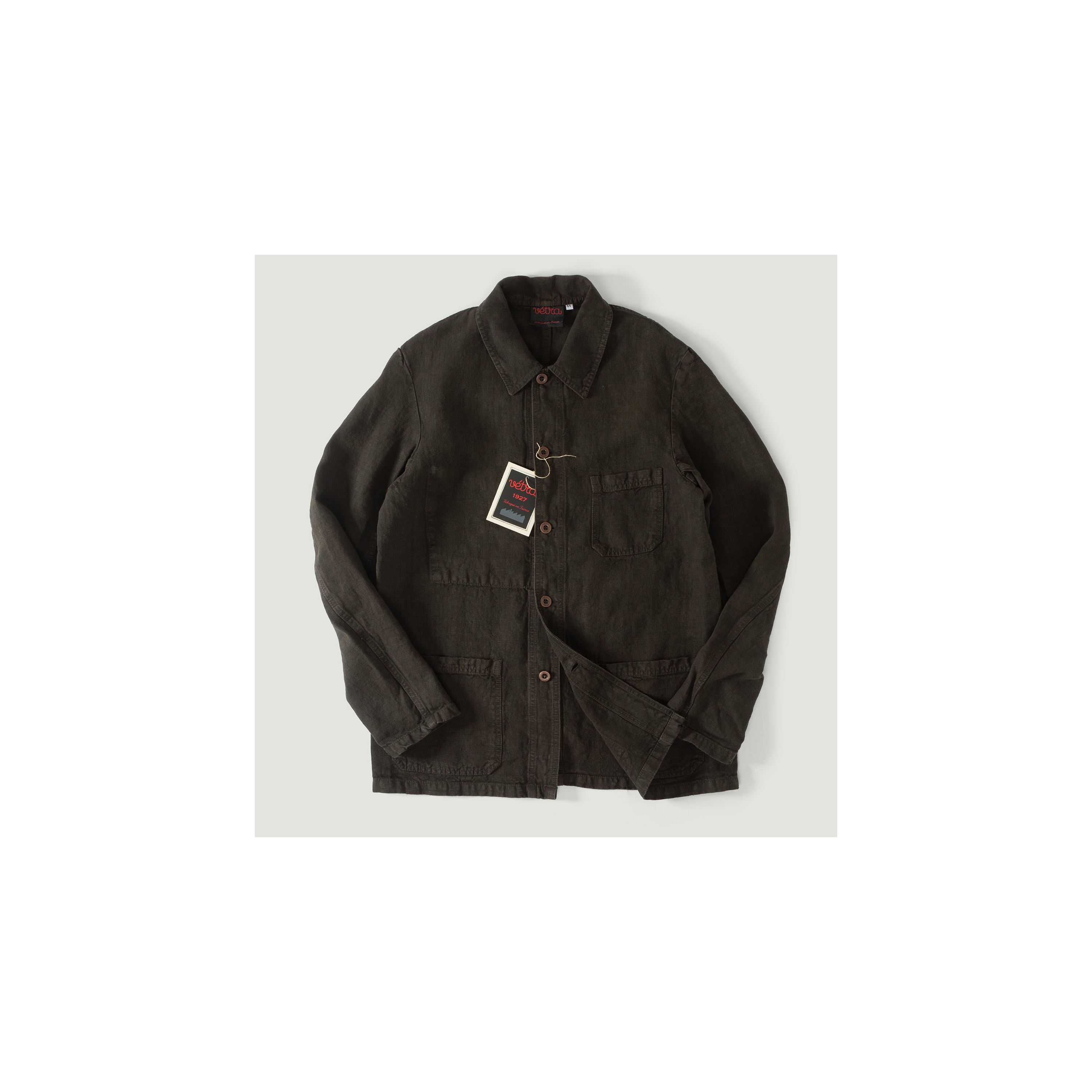 VETRA / Elk Heavy Linen Weaved Jacket