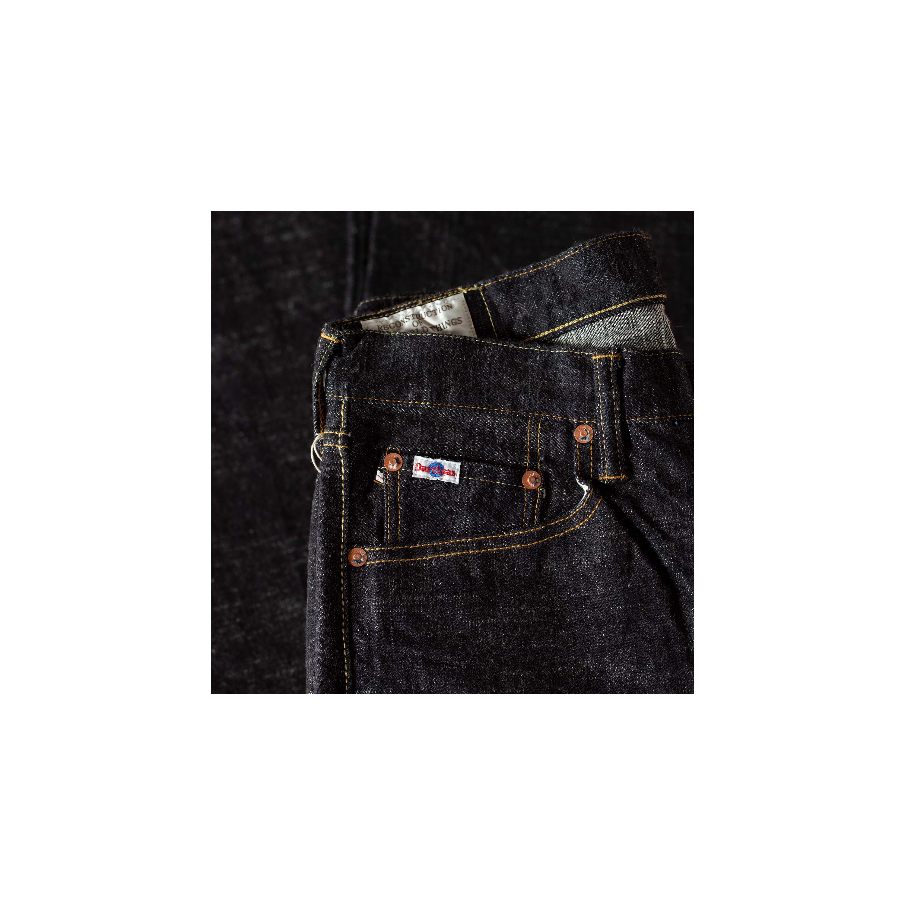 STUDIO D'ARTISAN / SD-1009 High Rise Relax Tapered 15oz GL3