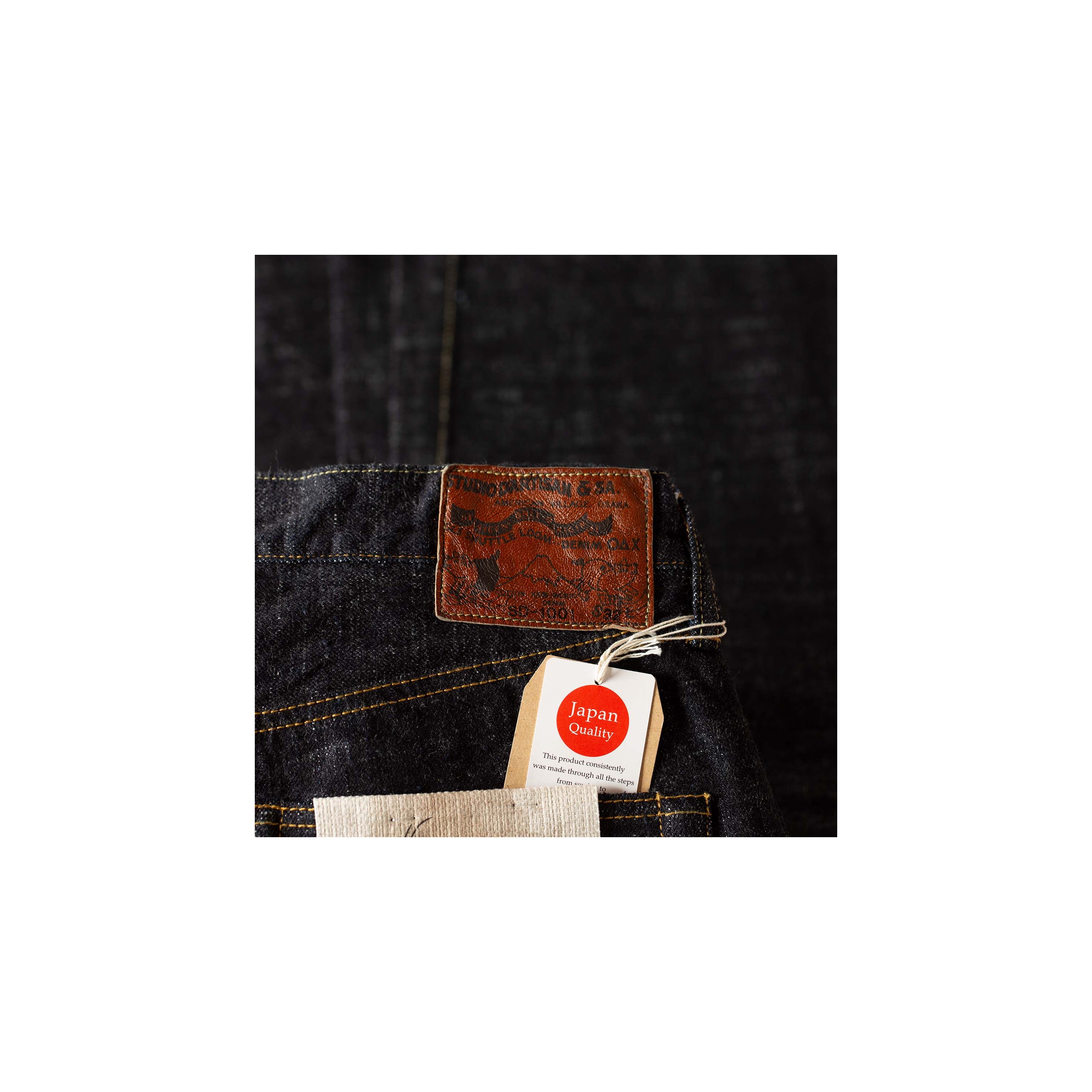 STUDIO D'ARTISAN / SD-1009 High Rise Relax Tapered 15oz GL3