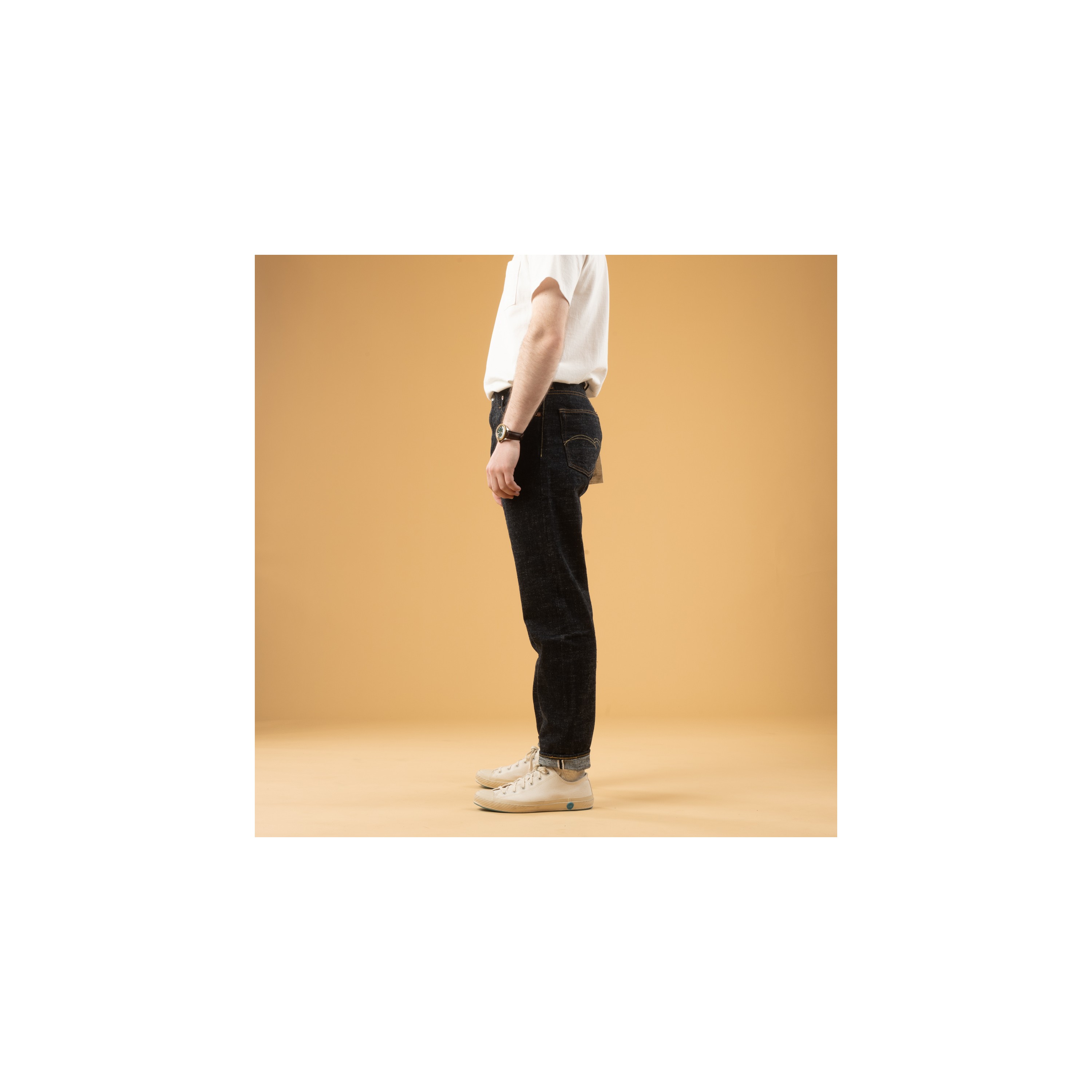 STUDIO D'ARTISAN / SD-1009 High Rise Relax Tapered 15oz GL3