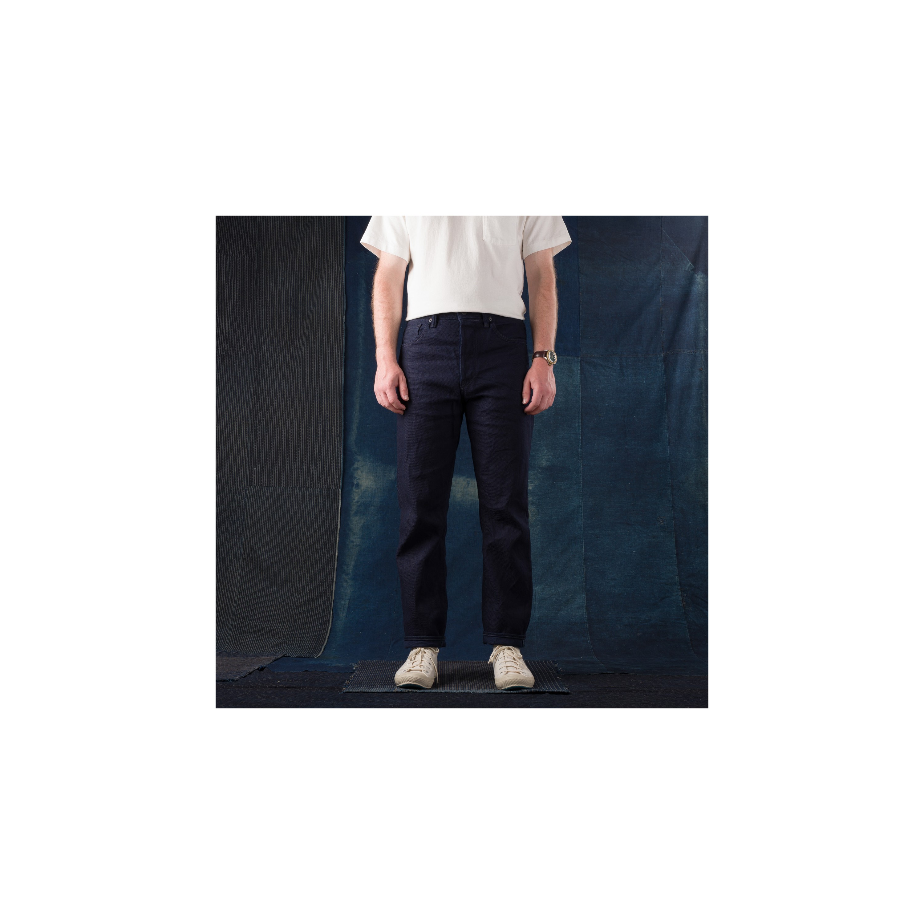 ONI DENIM / ONI X Flâneurs 3X3 インディゴツイル One Wash