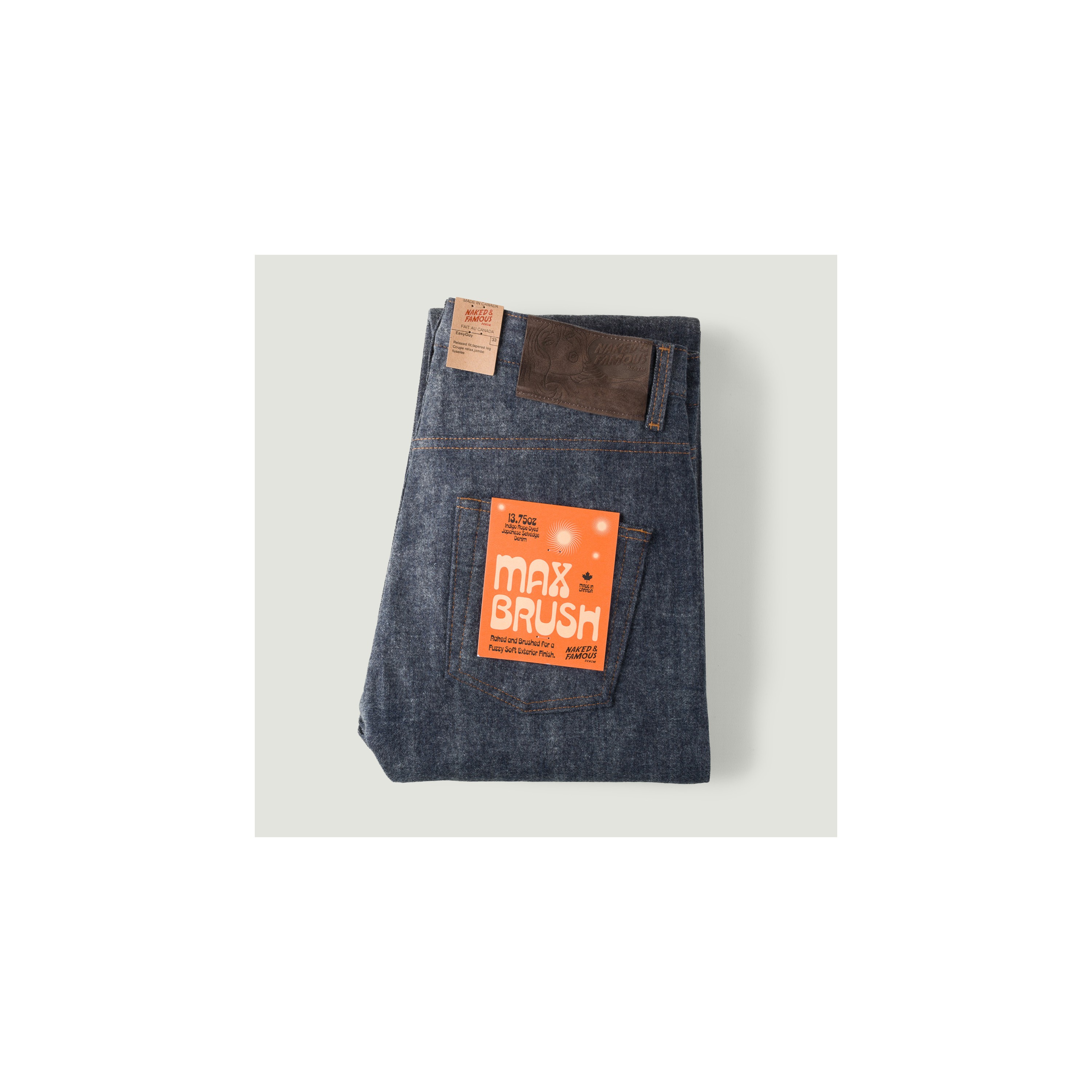 NAKED & FAMOUS / EasyGuy Max Brush Selvedge