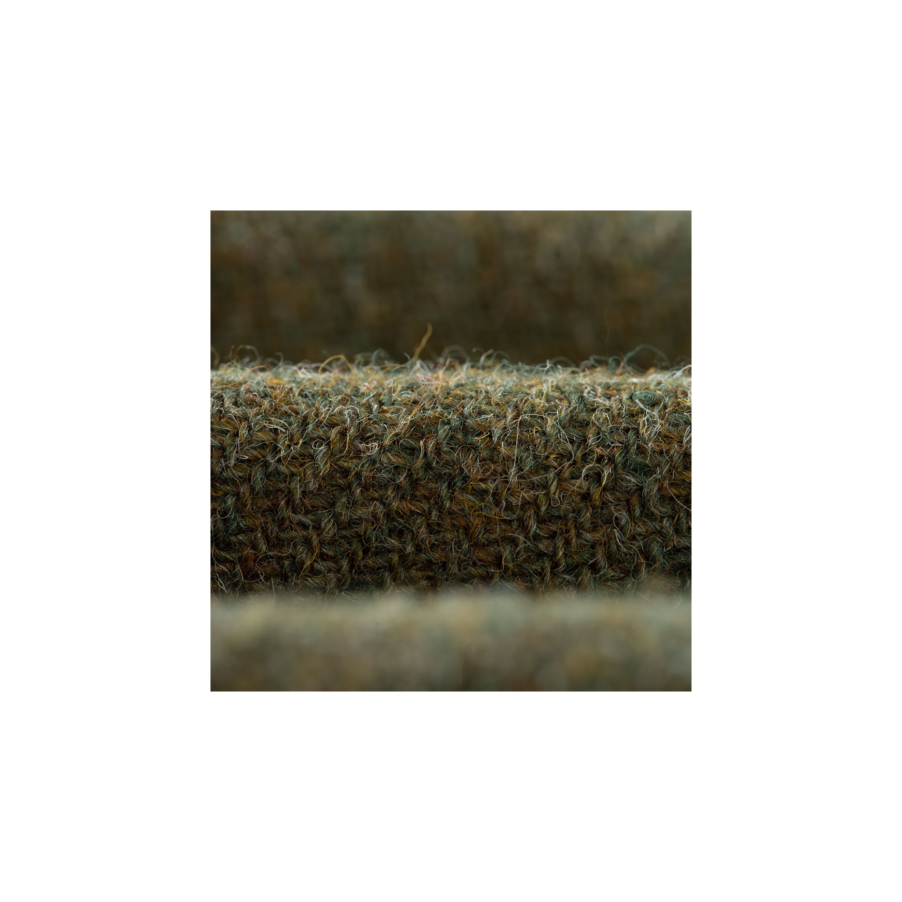 UNIVERSAL WORKS x FLÂNEURS / Harris Tweed Plaid Cabin Jacket Green