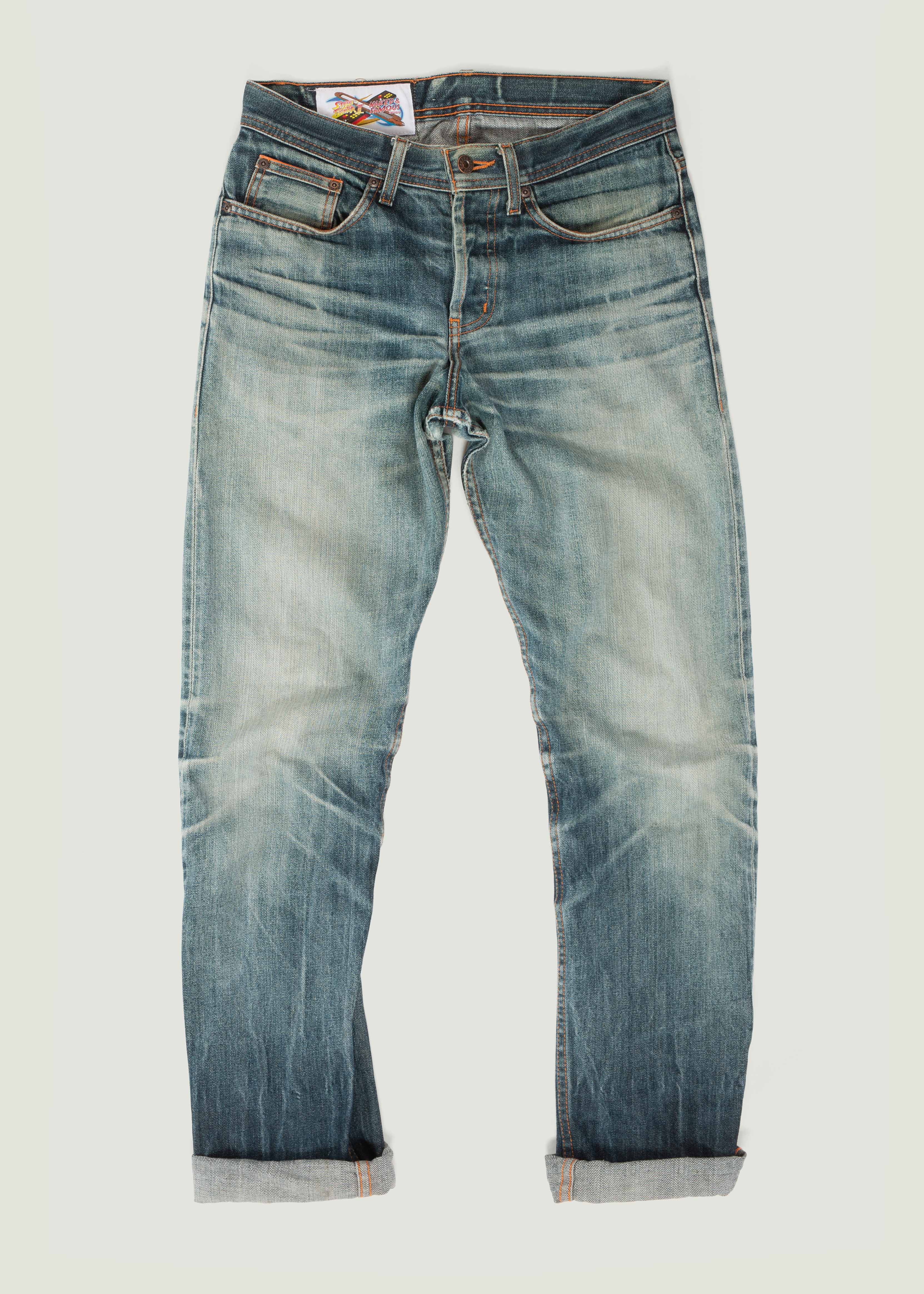 Fades Gallery #6 : Naked&Famous Denim / Blanka Electric Surge Selvedge